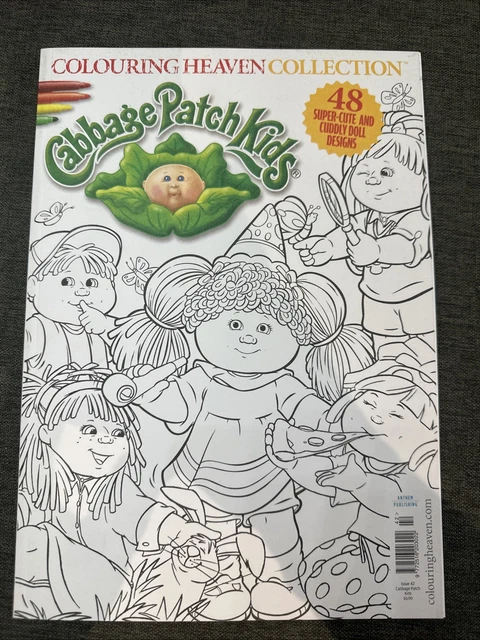 COLOURING HEAVEN CABBAGE Patch Colouring Book - FREE P&P £26.72 ...