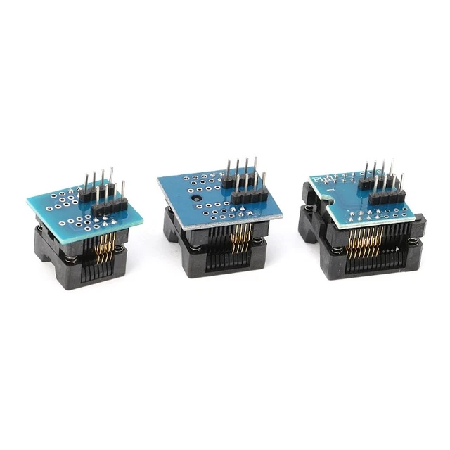3PCS SOP16 TO DIP8 Adapter+SOP8 Adapter IC Programmer Socket for ...