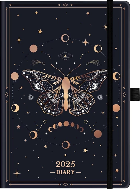 DIARY 2025 - A5 Diary 2025 from January 2025 to December 2025, 2025 ...