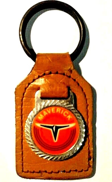 VINTAGE FORD MAVERICK Key Fob Chain Ring Keyfob Keychain Keyring - $5 ...