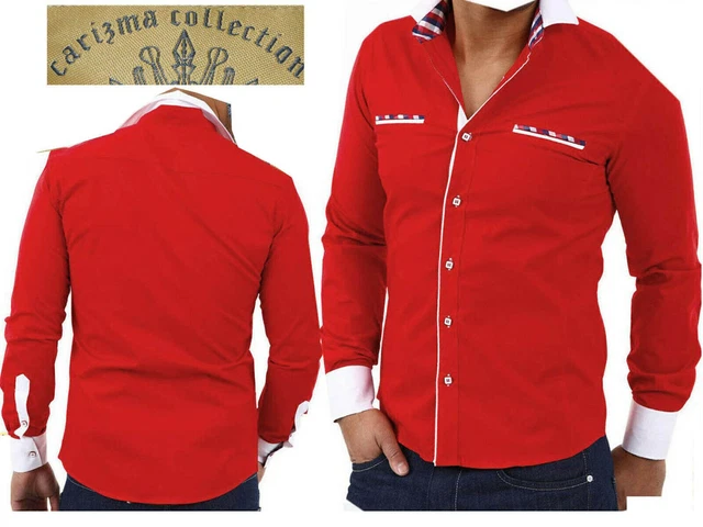 CARISMA MEN'S SHIRT S *HERE WITH DISCOUNT* CA19 T1G EUR 40,86 - PicClick FR