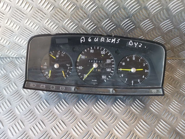 87001123 MERCEDES-BENZ W123 1980 Diesel speedometer instrument cluster ...