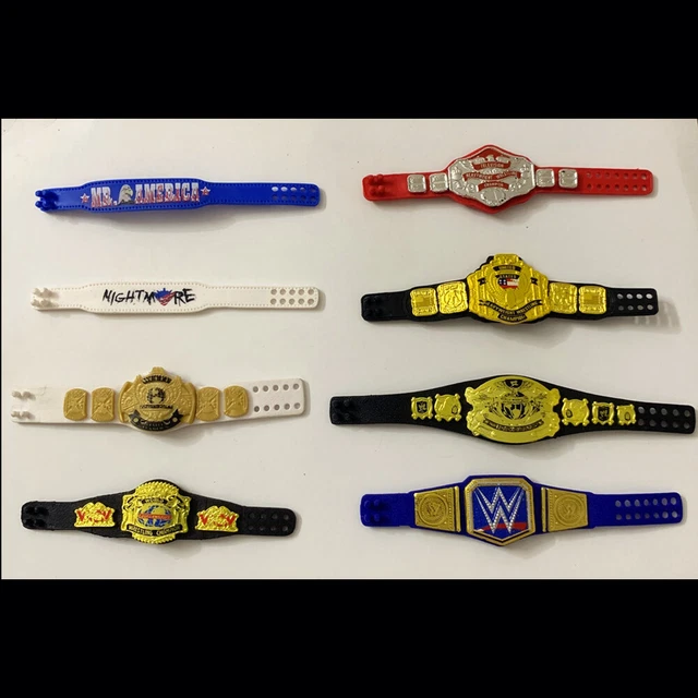 WWE EUROPEAN CHAMPIONSHIP Belt Title Wrestling Figure Accessory WWF ...