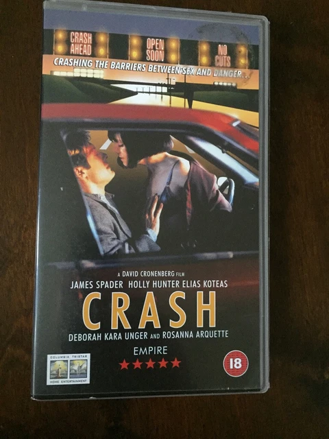 CRASH VHS VIDEO Tape David Cronenberg £0.99 - PicClick UK