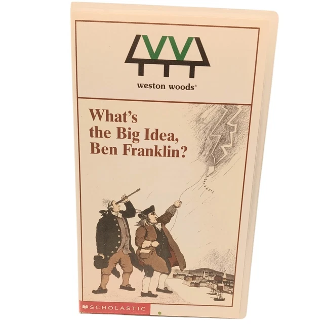 WHAT'S THE BIG Idea Ben Franklin VHS Scholastic Grades 3-5 £6.72 ...