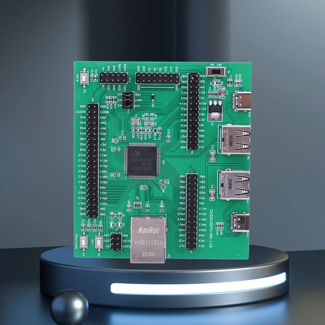 CH32V307 EVALUATION BOARDS Convenient MCU Onboard Link Download ...