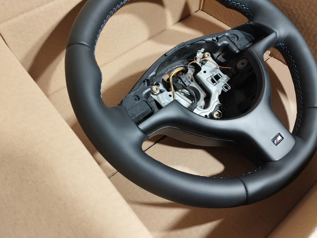 BMW E46 M3 Steering Wheel refinished nappa oem factory E39 E53 330i ...