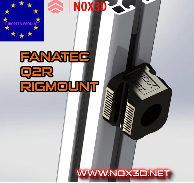 RIGMOUNT FANATEC QR2 quick release VERY strong fixation hook wall wheel ...