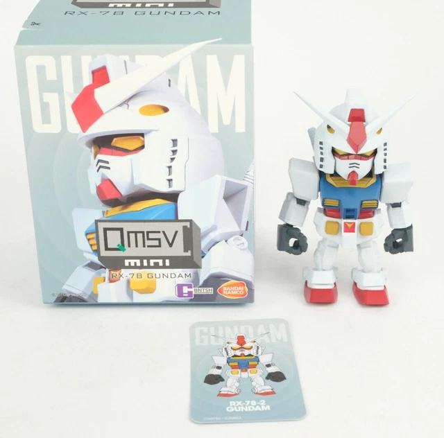 BANDAI QMSV MINI RX-78-2 Gundam Figure Open Box US Seller $32.54 - PicClick