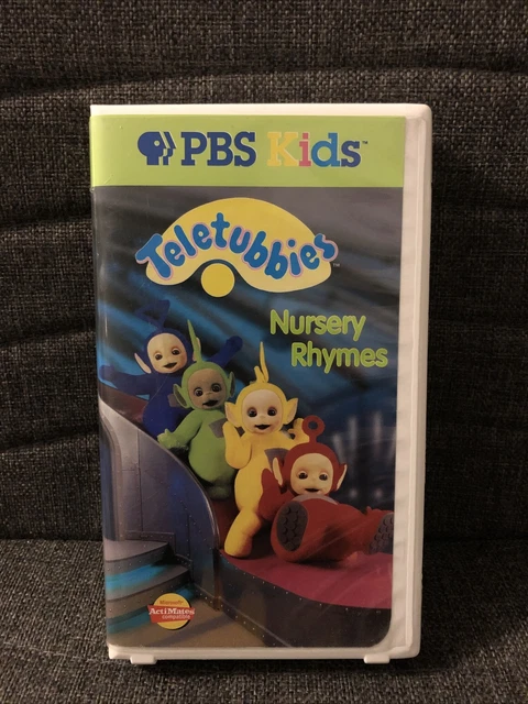 TELETUBBIES - NURSERY RHYMES Vhs Video Tape 60 Minutes PBS KIDS ...