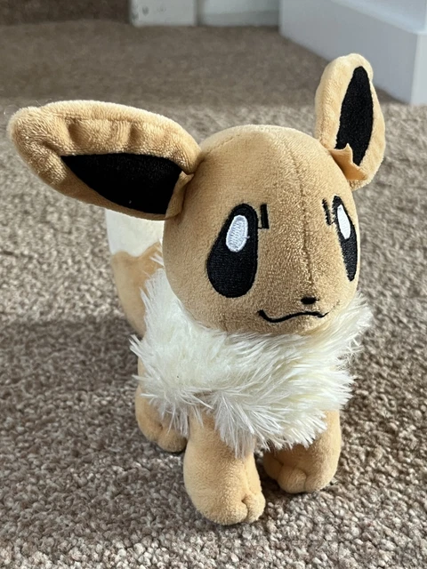 EEVEE POKEMON TAKARA Tomy Plush Soft Toy Small 9" long £7.99 - PicClick UK