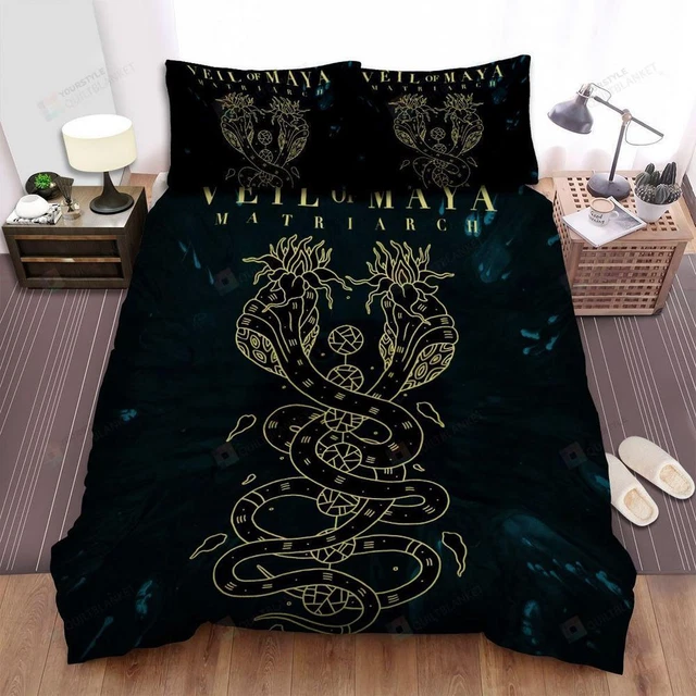 VEIL OF MAYA Band Matriarch Quilt Duvet Cover Set Bedspread Bedroom ...