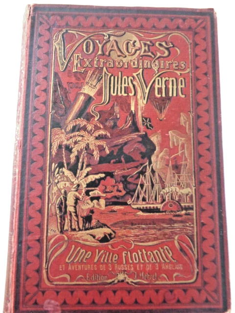 JULES VERNE :UNE VILLE FLOTTANTE et aventures de 3 Russes et de 3 ...