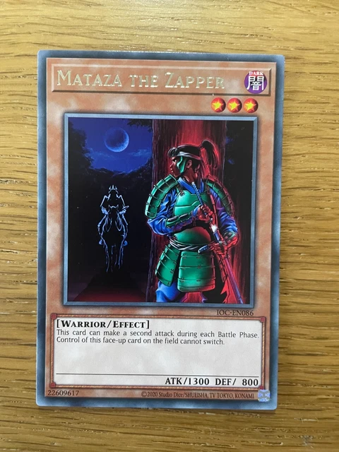 YUGIOH MATAZA THE Zapper IOC-EN086 Rare 25th Anniv. Reprint EUR 1,31 ...