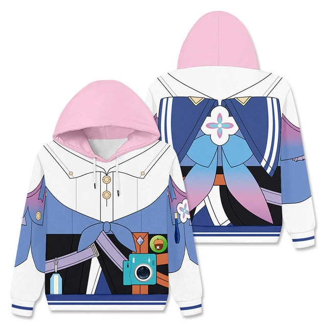 COSPLAY HONKAI STAR Rail March 3D Hoodies Adult Sweatshirt Jacket Coats ...