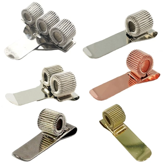 PORTABLE METAL PEN Insert Used for Notebook and Clipboard Easy to Carry ...