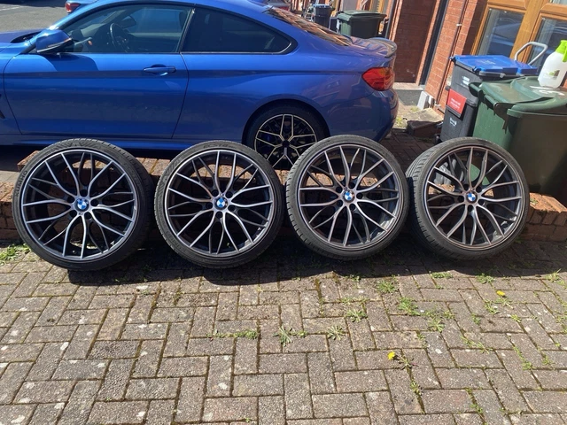 GENUINE 20” BMW 405m Alloy Wheels and Tyres - LAST CHANCE TO BUY £1,077 ...