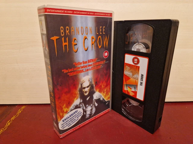 THE CROW - Brandon Lee - PAL VHS Video Tape (T251) £1.99 - PicClick UK