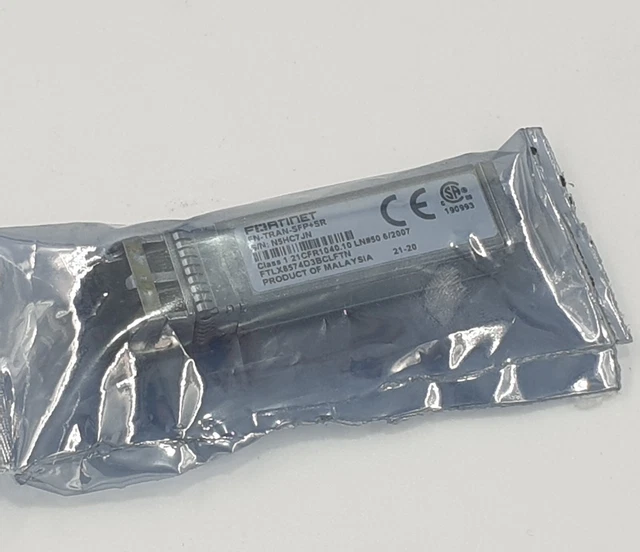 FORTINET FN-TRAN-SFP+SR 10G Transceiver Module $49.00 - PicClick