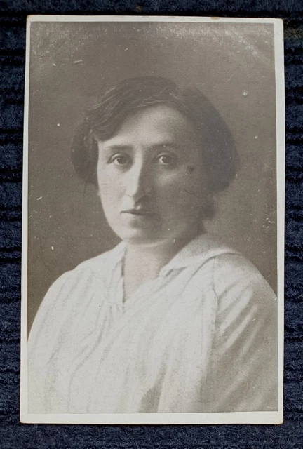 ANTIK AK ROSA LUXEMBURG Deutschland Politik Foto Postkarte Photographie ...