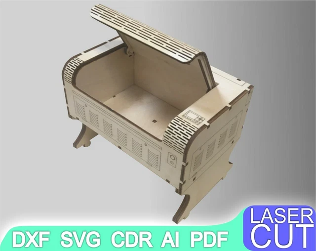 MINI LASER LASER cut files SVG, DXF, CDR vector plans, laser file, cnc ...