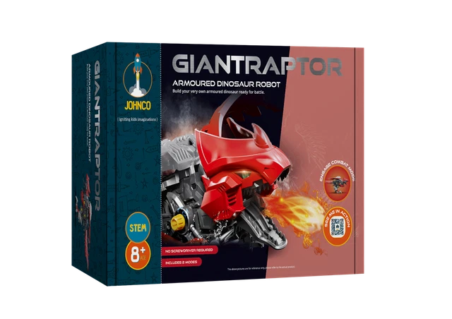 JOHNCO - GIANTRAPTOR - Armoured Dinosaur Robot $34.99 - PicClick AU