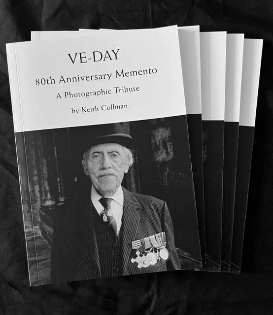 VE-DAY 80TH ANNIVERSARY Memento Book - Signed 1st Edition £11.12 ...