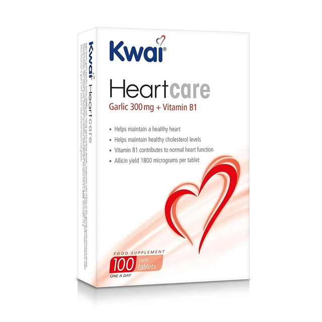 KWAI KWAI HEARTCARE 100tabs-8 Pack £105.32 - PicClick UK