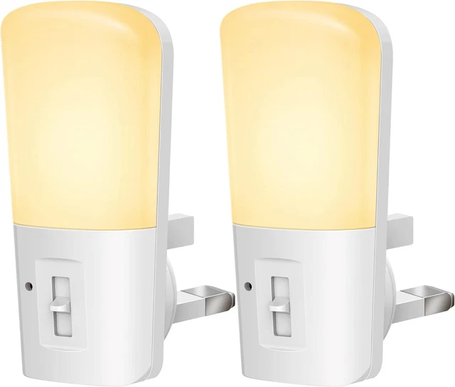 PLUG IN NIGHT Light, Dimmable Night Lights, LOHAS Dusk to Dawn ...
