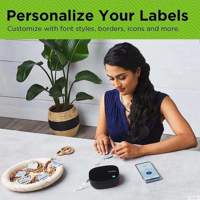 LETRATAG 200B BLUETOOTH Label Maker Value Pack | Compact Label Printer ...