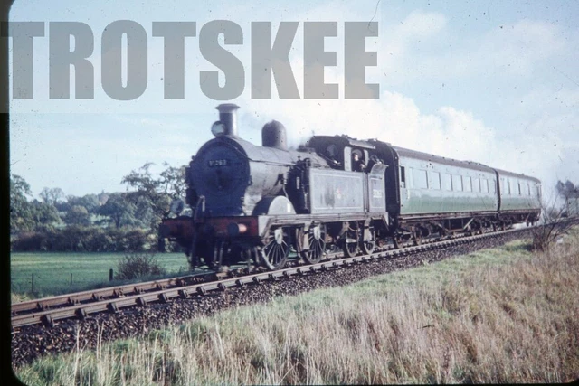 35MM SLIDE BR British Railways Steam Loco 31263 Class H Dunton Green ...
