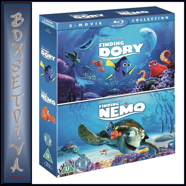 FINDING DORY AND Finding Nemo -Disney Pixar Collection ** New Bluray ...