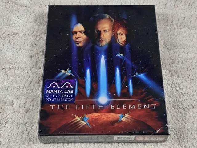 MANTA LAB THE Fifth Element Double Lenticular 4K UHD Blu-ray SteelBook ...