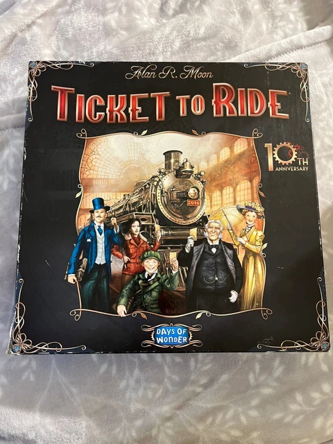 TICKET TO RIDE Board Game - 10th Anniversary Edition $300.00 - PicClick