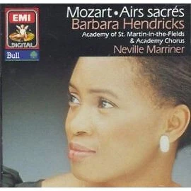 WOLFGANG AMADEUS MOZART : Barbara Hendricks Sir Neville Marriner Airs ...