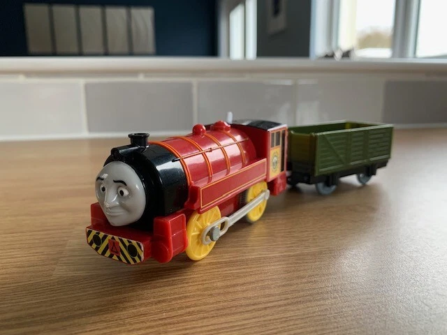 VICTOR&& THOMAS THE Tank Engine Trackmaster Motore Motorizzato & Camion ...