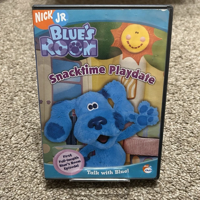 BLUE'S CLUES - Blues Room - Snacktime Playdate DVD 2004 NICK JR TV RARE ...