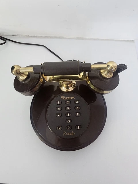VINTAGE BRITISH TELECOM Rondo Telephone. Special Range Of Phones. Made ...