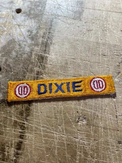 WWII/1950S/60S? US ARMY PATCH-DIXIE-ARMORED DIVISION TAB-ORIGINAL ...