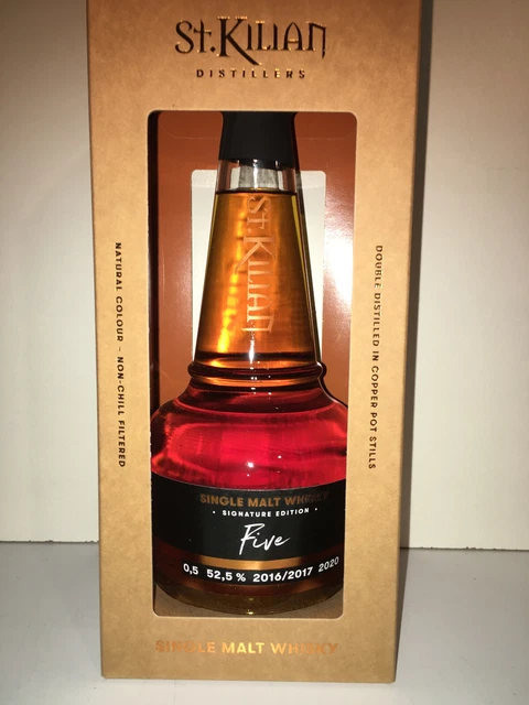 ST. KILIAN SIGNATURE Edition "Five" Single Malt Whisky - 500ml, 52,5% ...
