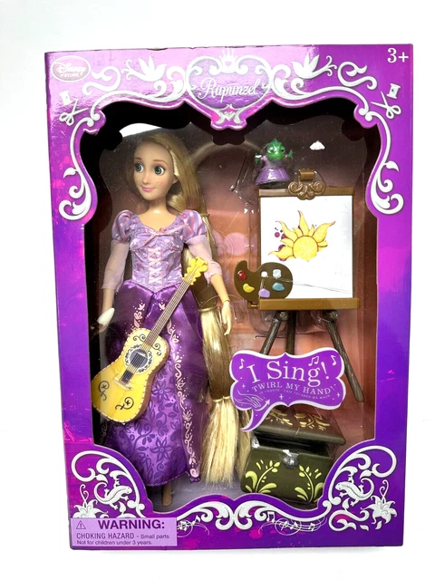 DISNEY STORE TANGLED Rapunzel Singing Doll Set £63.11 - PicClick UK