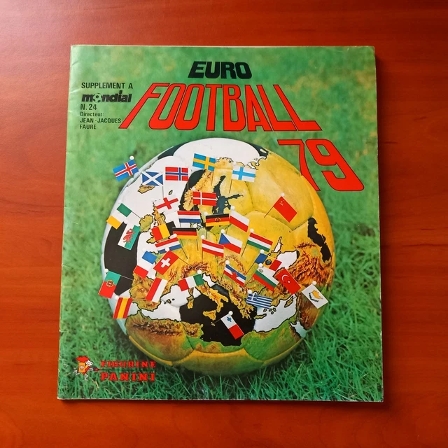 RARE ALBUM PANINI Original VIDE EMPTY EURO Football 79. Très bon état ...