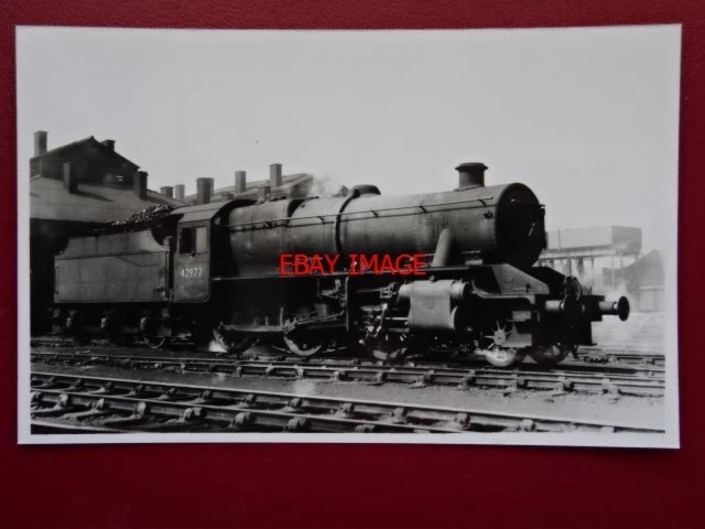 PHOTO LMS Class 6P5F Loco No 42977 At Crewe North 1949 £2.00 - PicClick UK