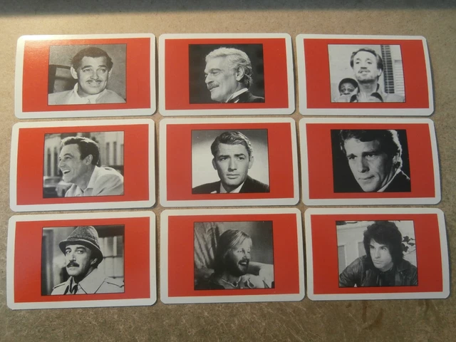 CLARK GABLE, AL Pacino, Jack Nicholson, Voight , 33 Vintage Trading ...