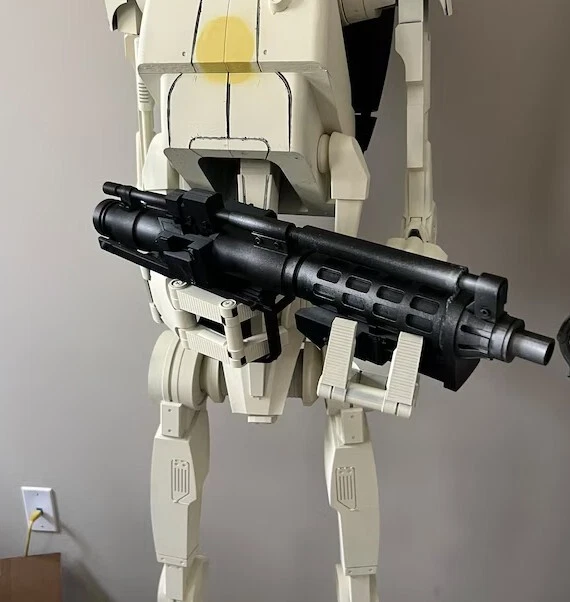 LIFE SIZE STAR Wars E-5 Blaster Rifle Battle Droid Blaster Kit 3D ...