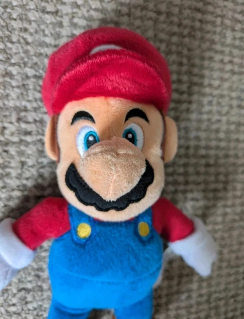 SUPER MARIO BROS Teddy Plush Toy Small Nintendo 2021 Soft Stuffed Doll ...