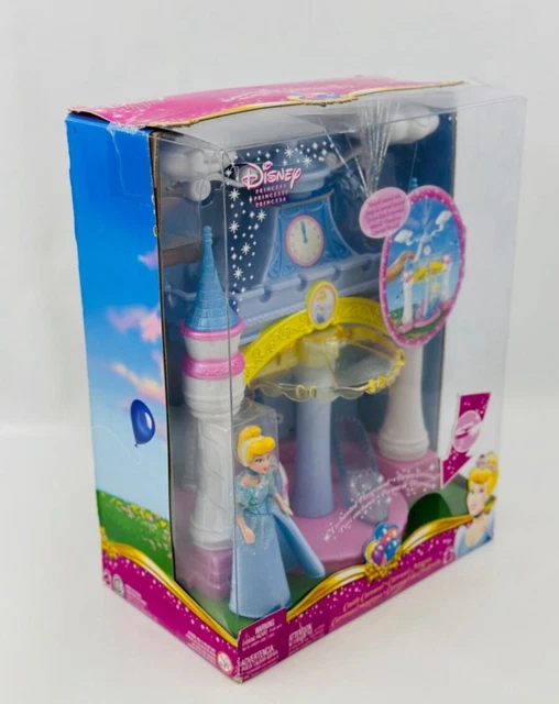 DISNEY PRINCESS ENCHANTED PLAYGROUND CASTLE CAROUSEL CINDERELLA Doll ...