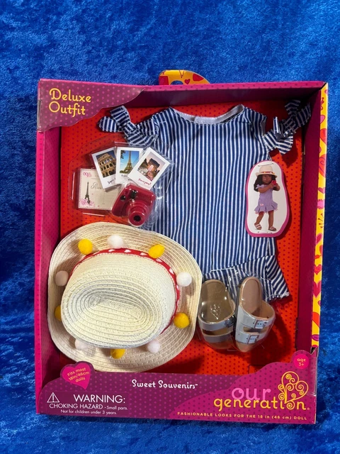 OUR GENERATION SWEET Souvenirs Deluxe Outfit for 18" Dolls $14.95 ...