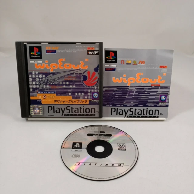 WIPEOUT PLAYSTATION ONE PLATINUM GAME PS1 With Manual EUR 13,43 ...
