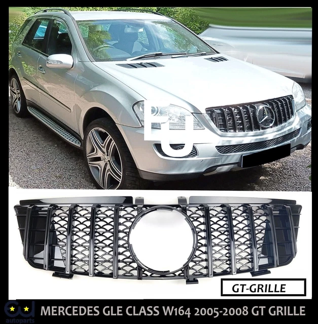 FOR MERCEDES W164 M Class Ml55 Ml320 Ml350 Front Radiator Gt Grill ...
